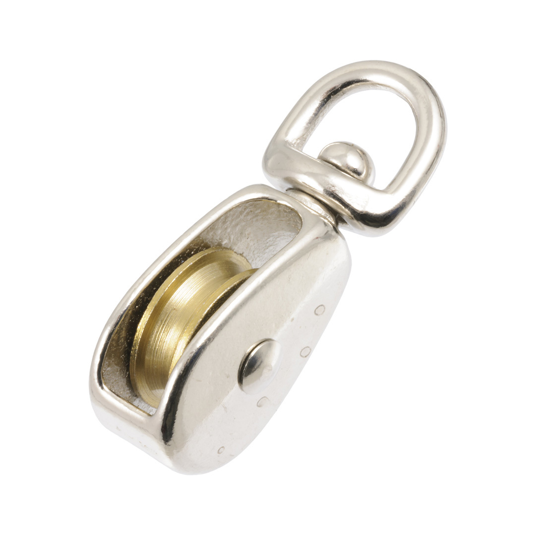 Single Wheel Swivel Eye Awning Pulley Single Wheel Swivel Eye Awning Pulley