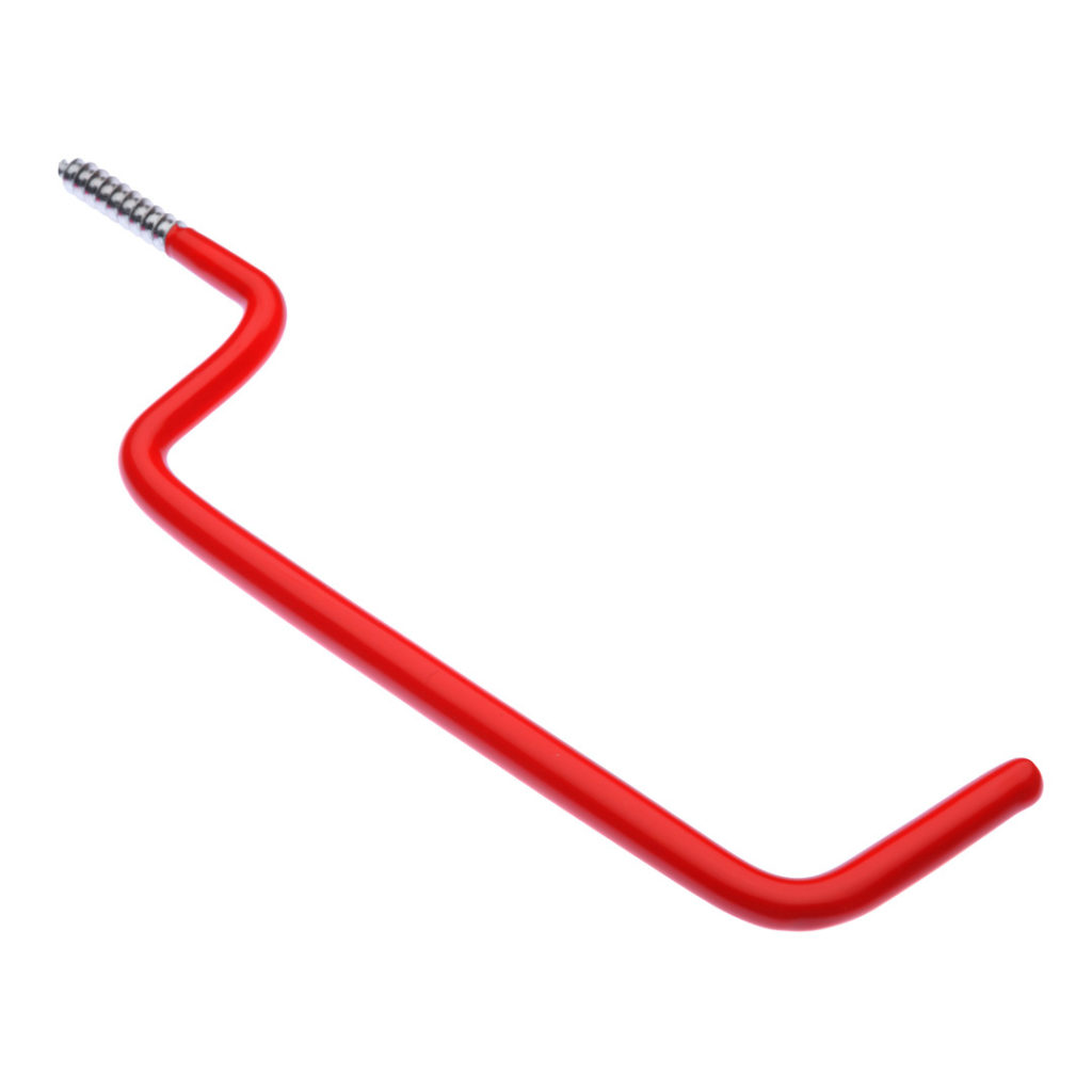 Home Hooks Pvc Coated Handy Shape Screw Hook