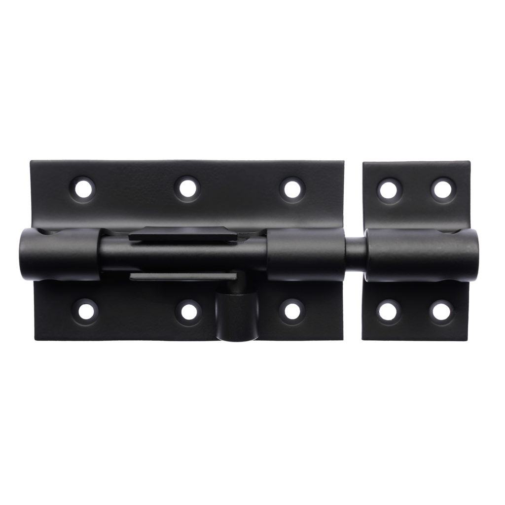 Home Gate Hardware Heavy Duty Barrel Bolt Matte Black